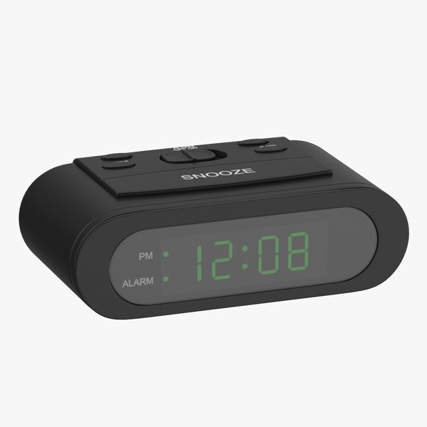 3D Alarm Clock model - TurboSquid 1813057