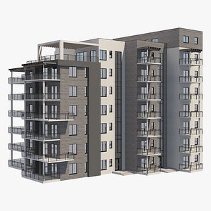Download Free & Premium Apartment Building 3D Models | TurboSquid