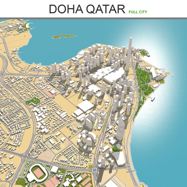 3D Doha Models | TurboSquid