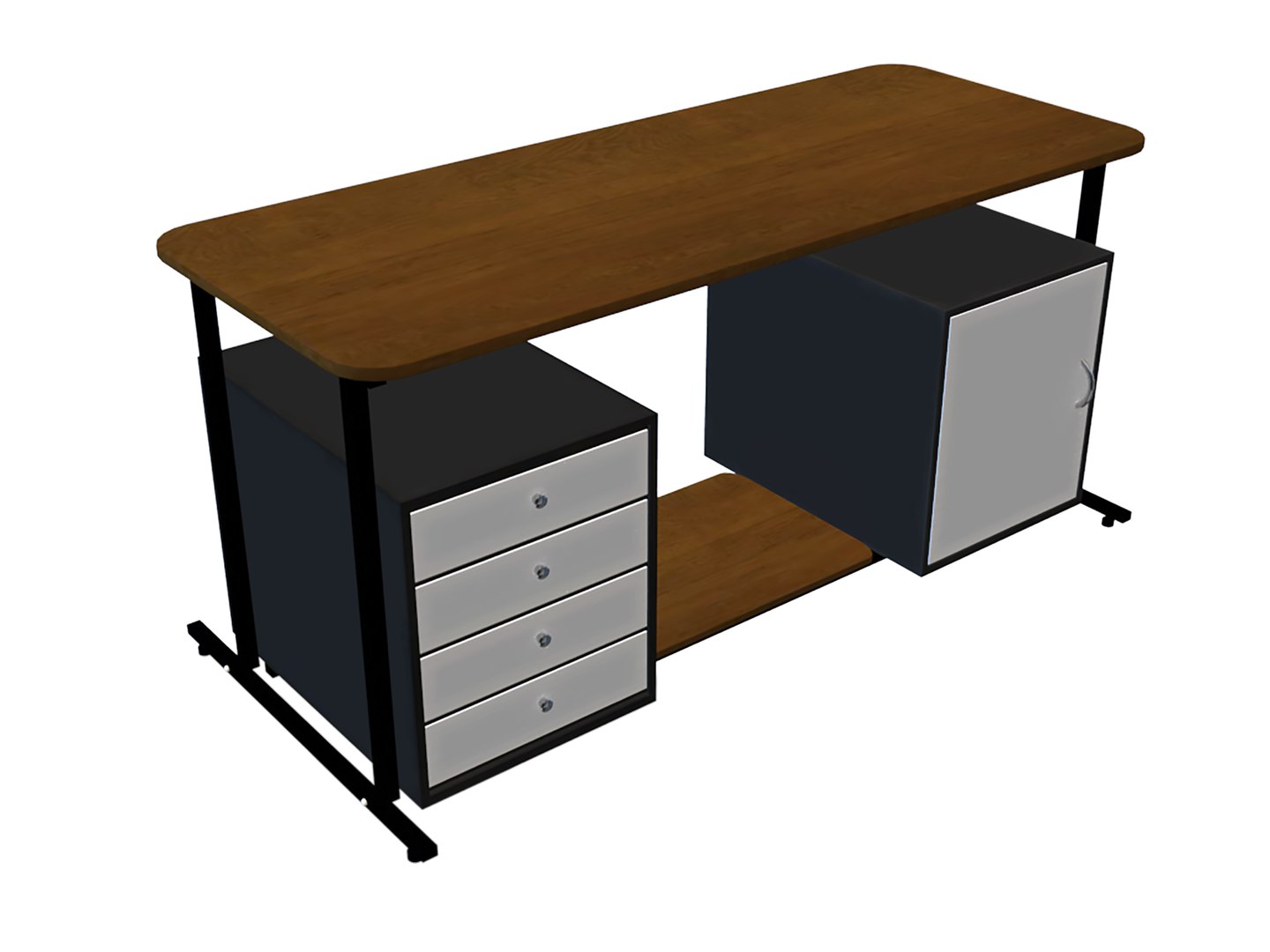 3D Office Table - TurboSquid 2139654