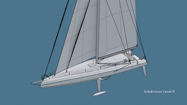 modelo 3d Clase Imoca 60 - TurboSquid 1999199