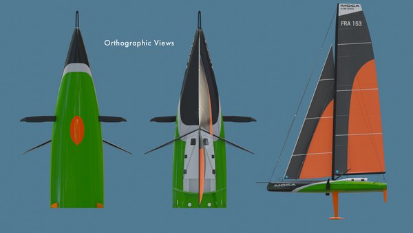 3D Imoca 60 Class - TurboSquid 1999199