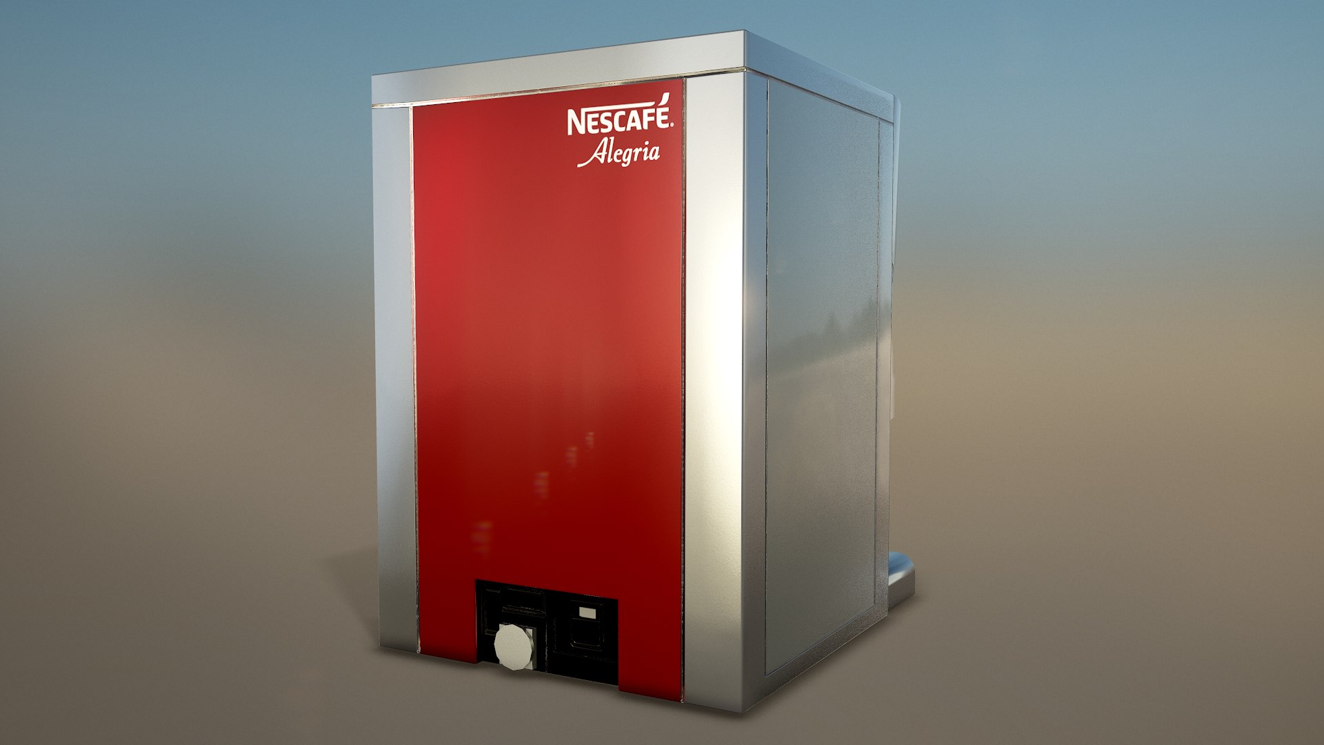 3D Nescafe Coffee Machine - TurboSquid 1157428