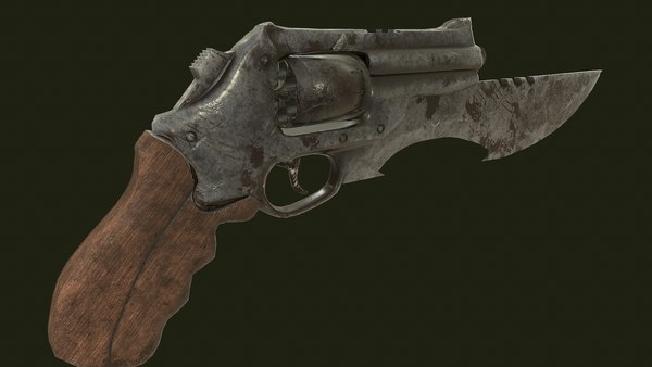 modelo 3d Revólver Arma Pistola Rev gratis - TurboSquid 1850412