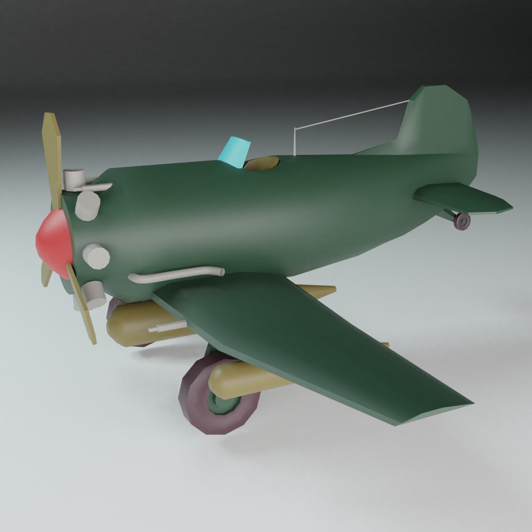 3D Plane Model - TurboSquid 1611111