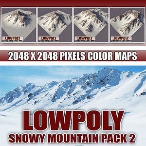 Snow Mountain Blender Models for Download | TurboSquid