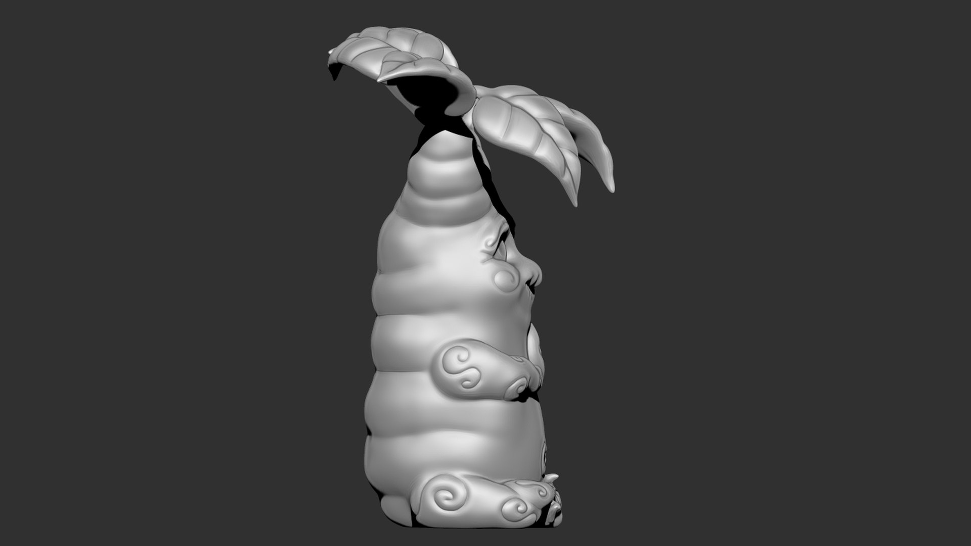 3D Cute Mandrake Var 3 3D Print Model - TurboSquid 1829261
