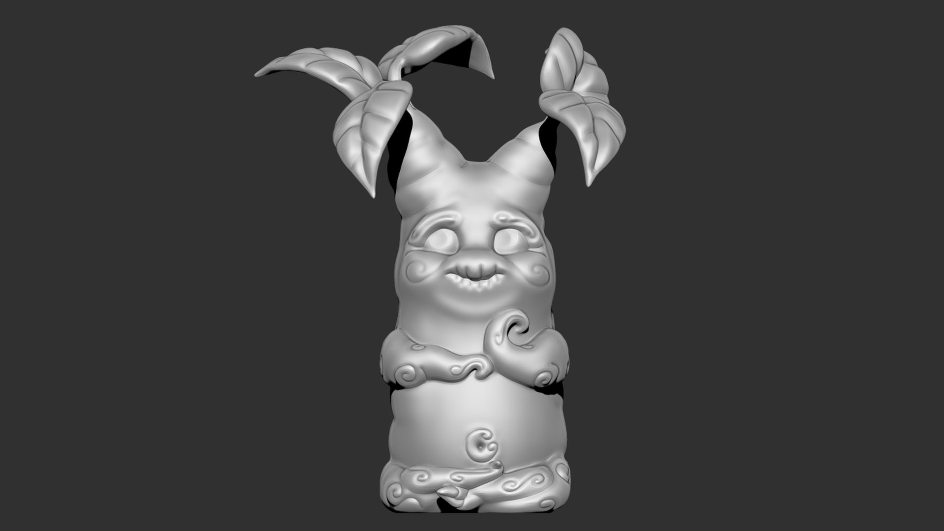 3D Cute Mandrake Var 3 3D Print Model - TurboSquid 1829261