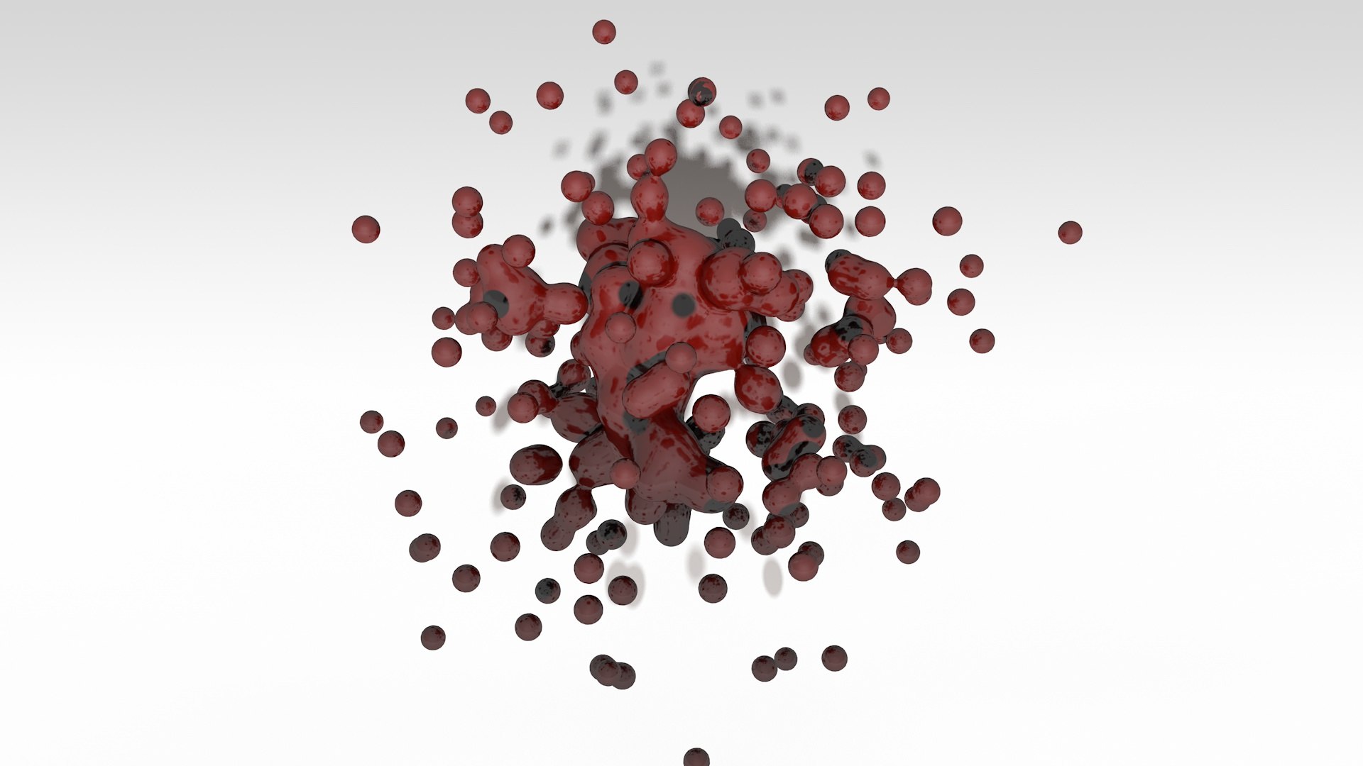 3d Liquid Animation Model