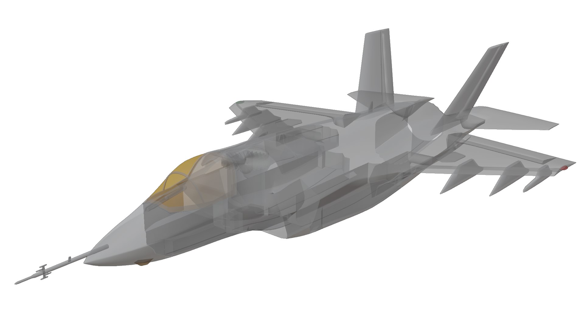F-35 Lightning Jet Fighter 3D - TurboSquid 2318738
