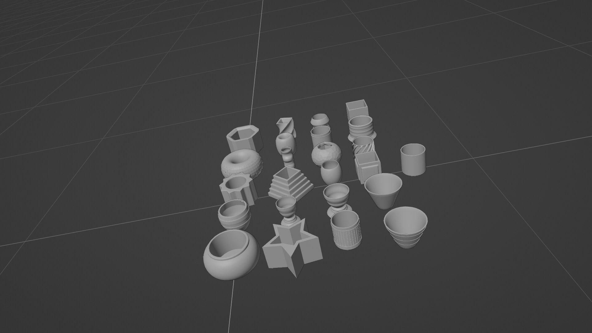 Stl Pot Collection 3D - TurboSquid 2106563