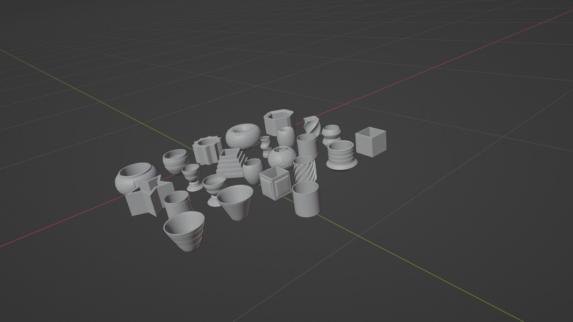 Stl Pot Collection 3D - TurboSquid 2106563