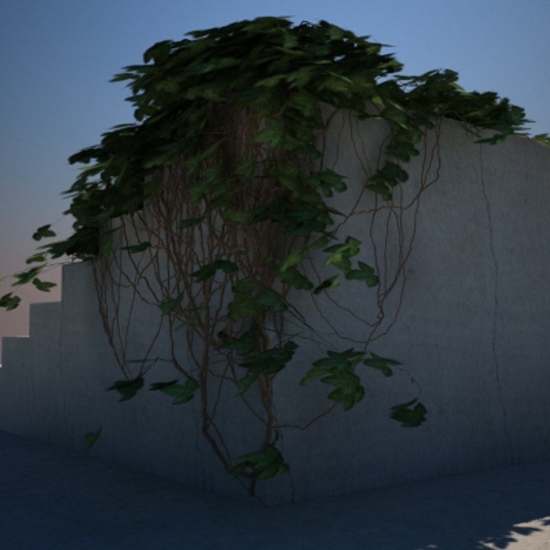 stairs ivy 3d max
