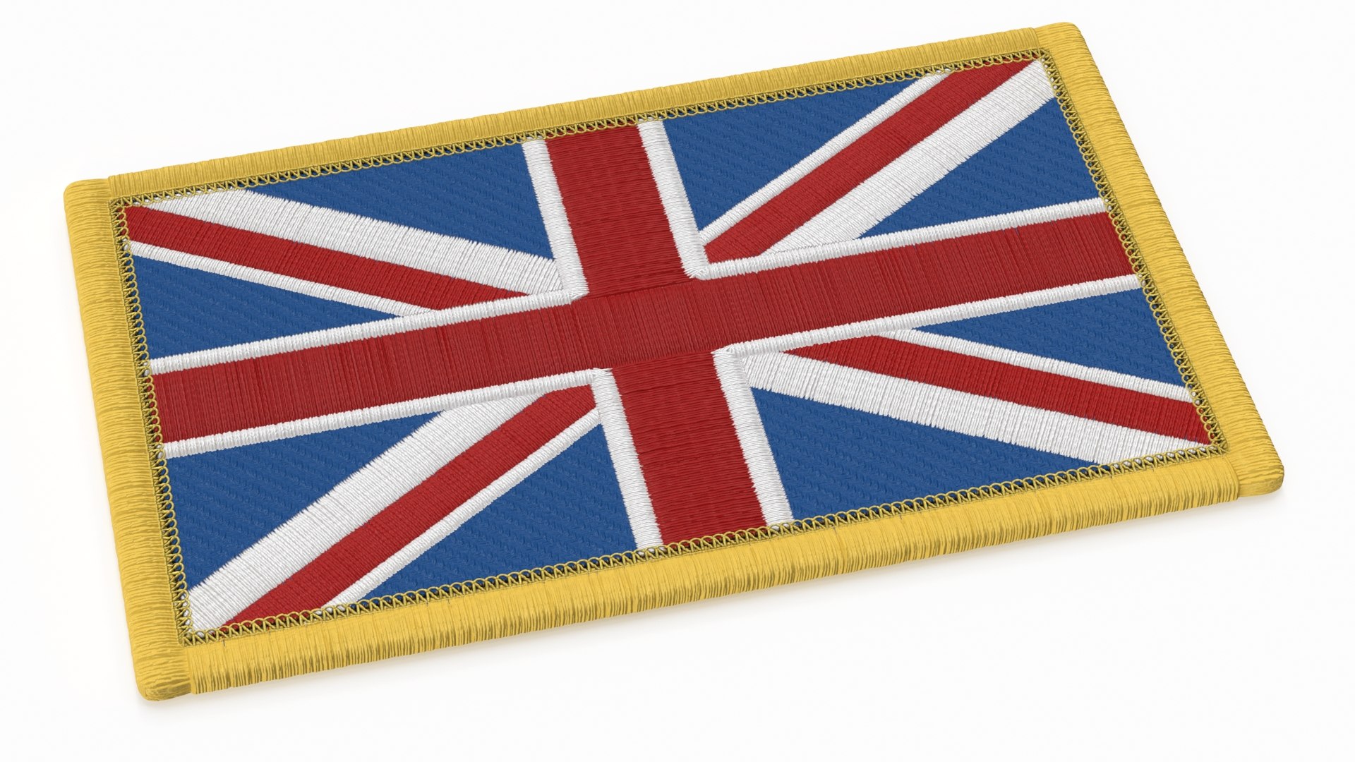 3D Great Britain Flag Patch - TurboSquid 2201900