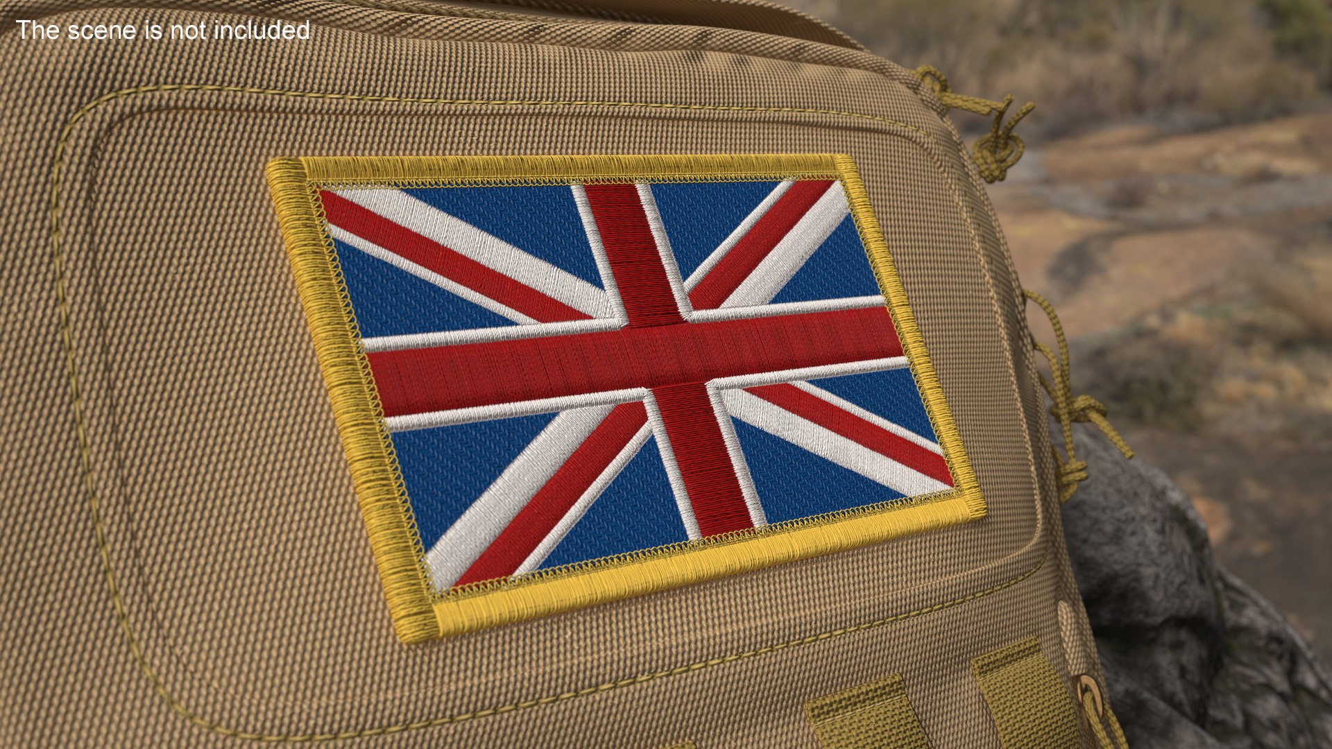3D Great Britain Flag Patch - TurboSquid 2201900