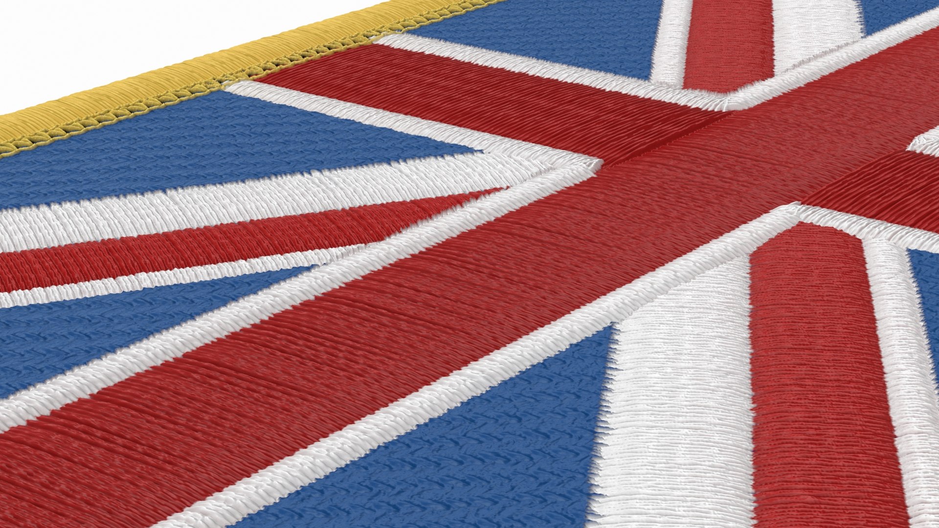 3D Great Britain Flag Patch - TurboSquid 2201900