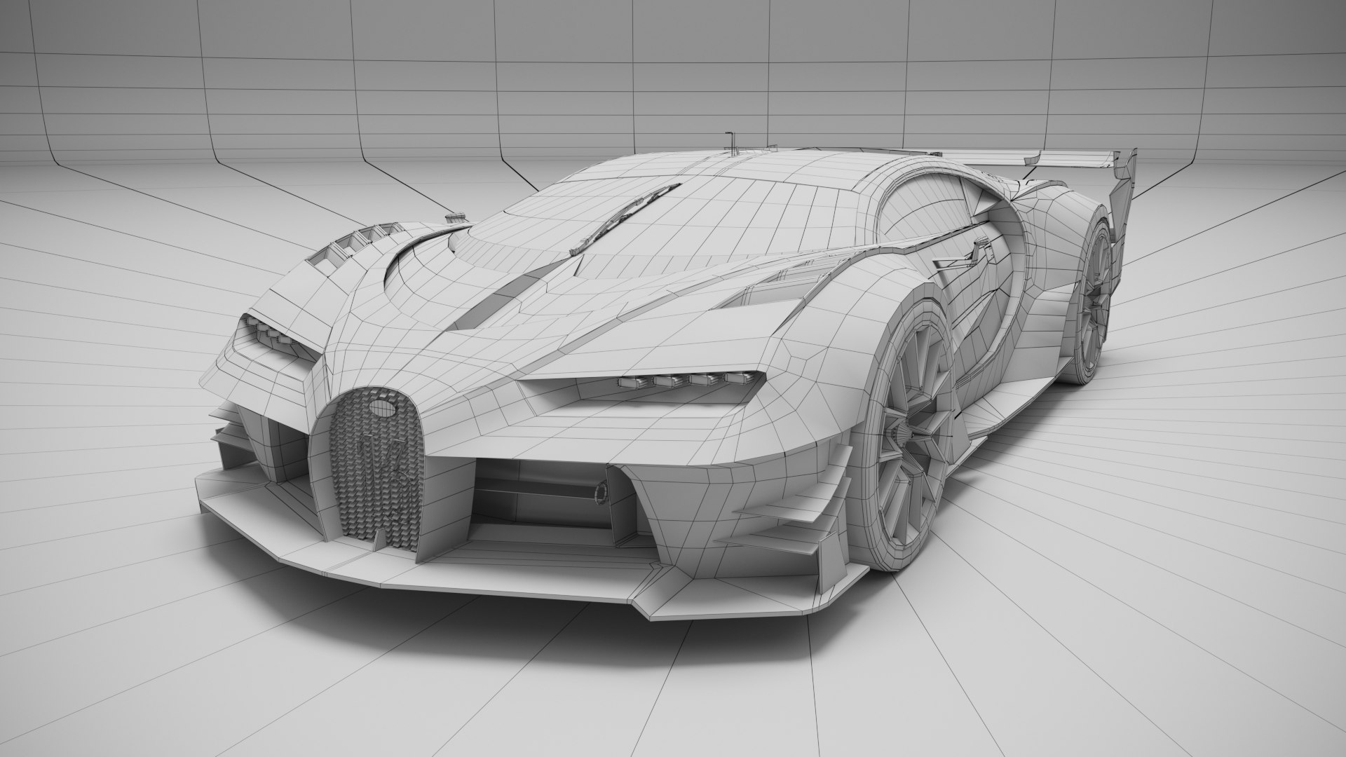 3D Model Bugatti Vision GT, Game Car, Low Poly - TurboSquid 1727837