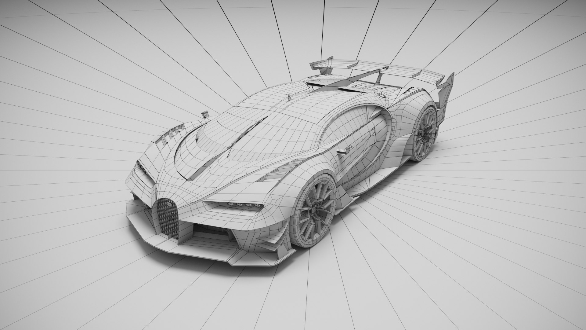 3D Model Bugatti Vision GT, Game Car, Low Poly - TurboSquid 1727837