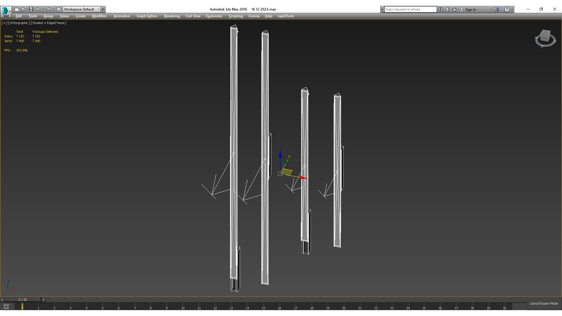 Vibia - Spa wall light 3D model - TurboSquid 2168104