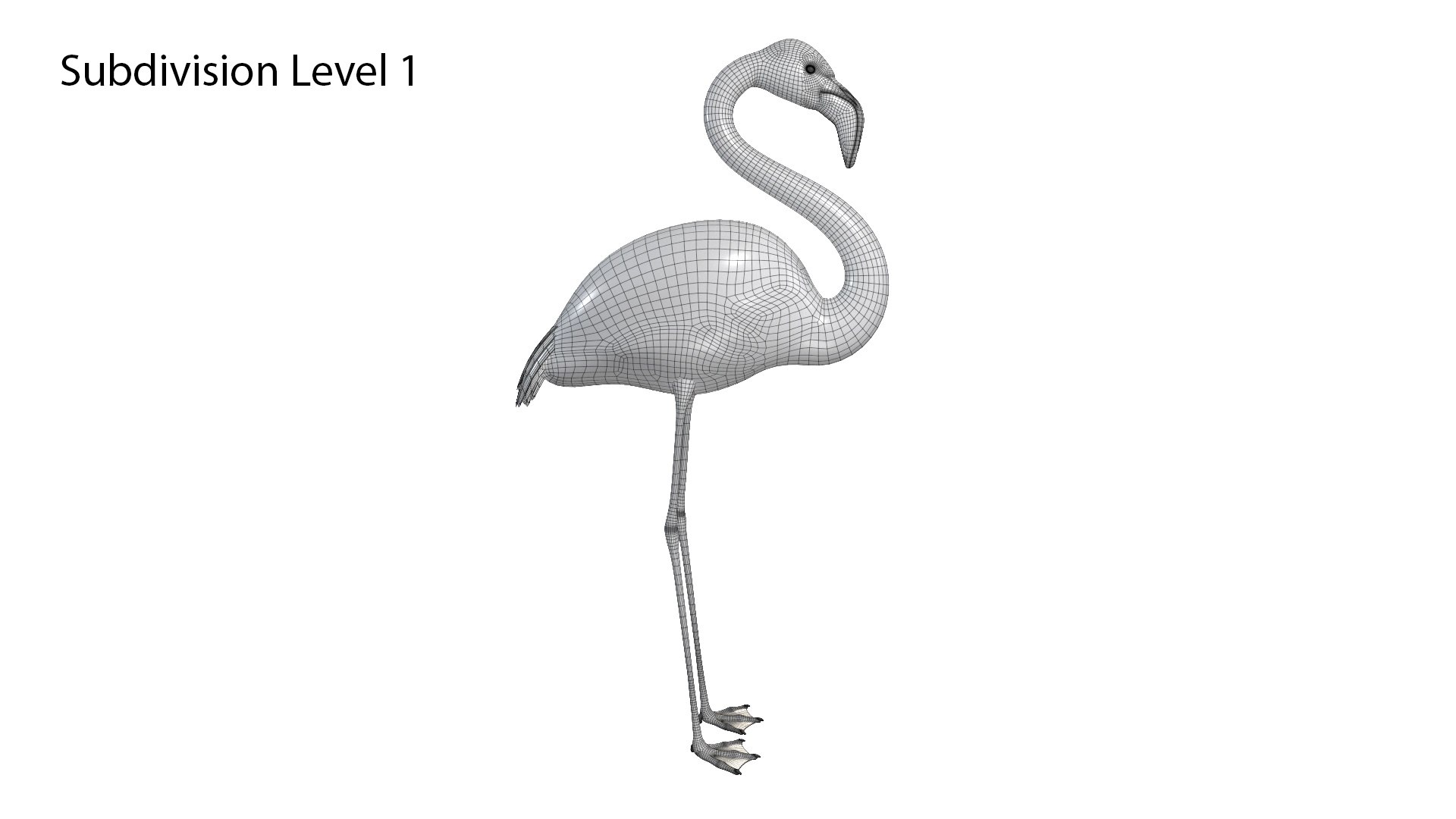 Flamingo Model - TurboSquid 1917074