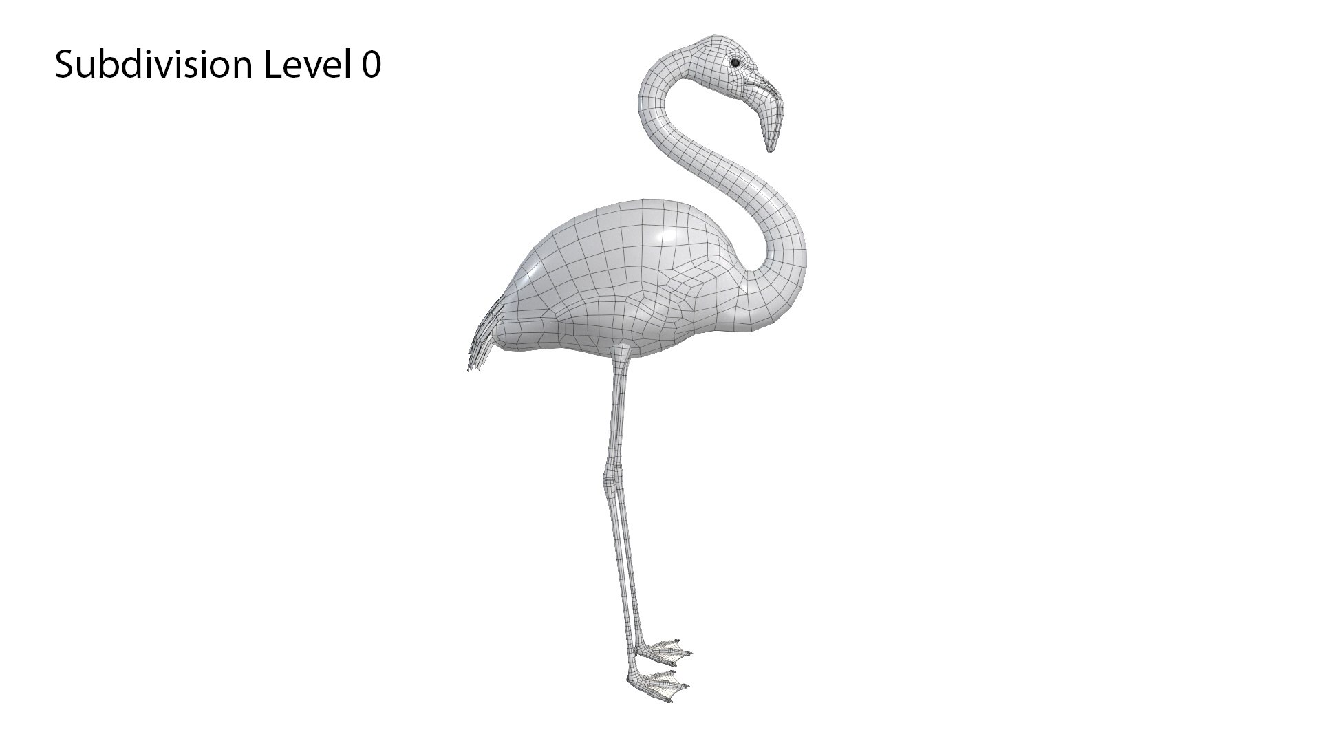 Flamingo Model - TurboSquid 1917074
