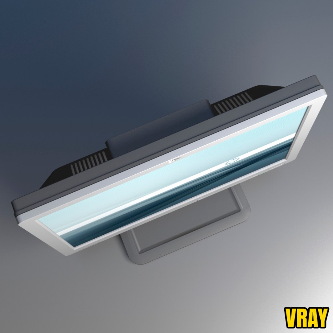 hp compaq le1711 monitor 3d max