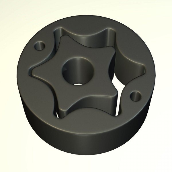 metal component 3d 3ds