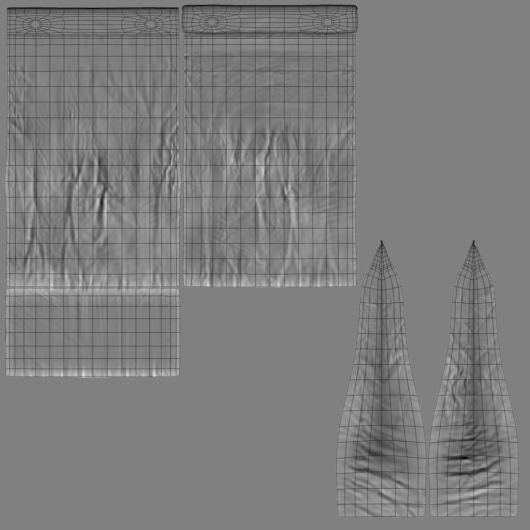 3D Paper Food Package Model - TurboSquid 1350761