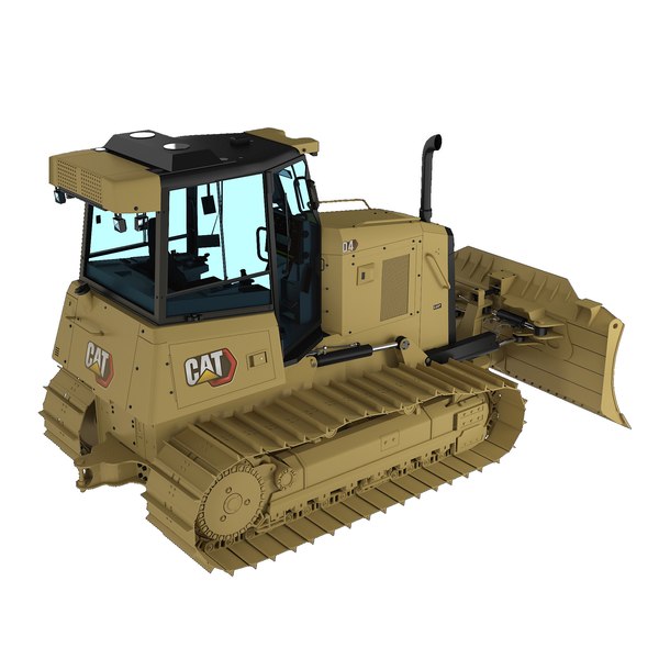 3D Bulldozer Caterpillar LGP D4 - TurboSquid 2034007