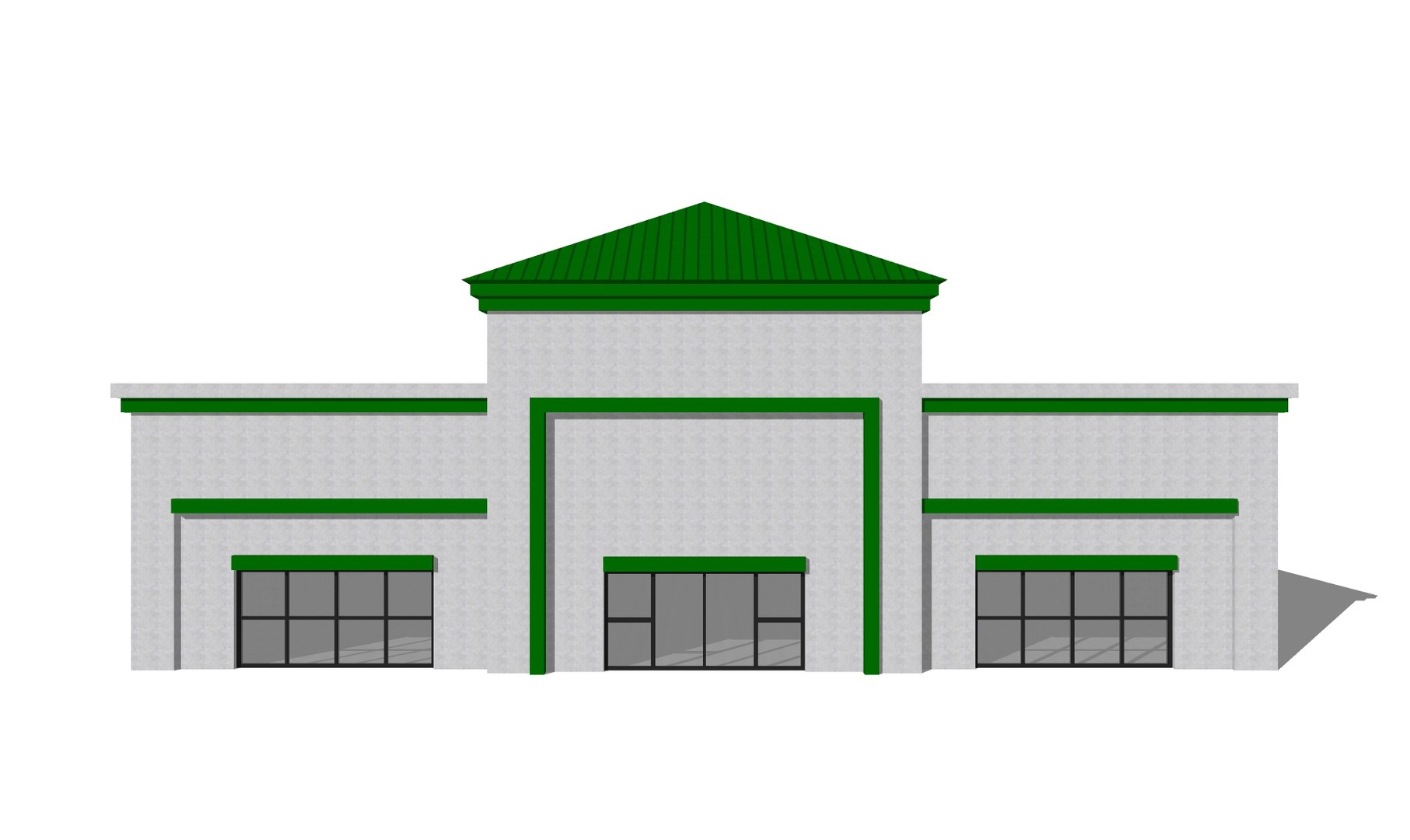 3D Shopping Mall Model - TurboSquid 2038555