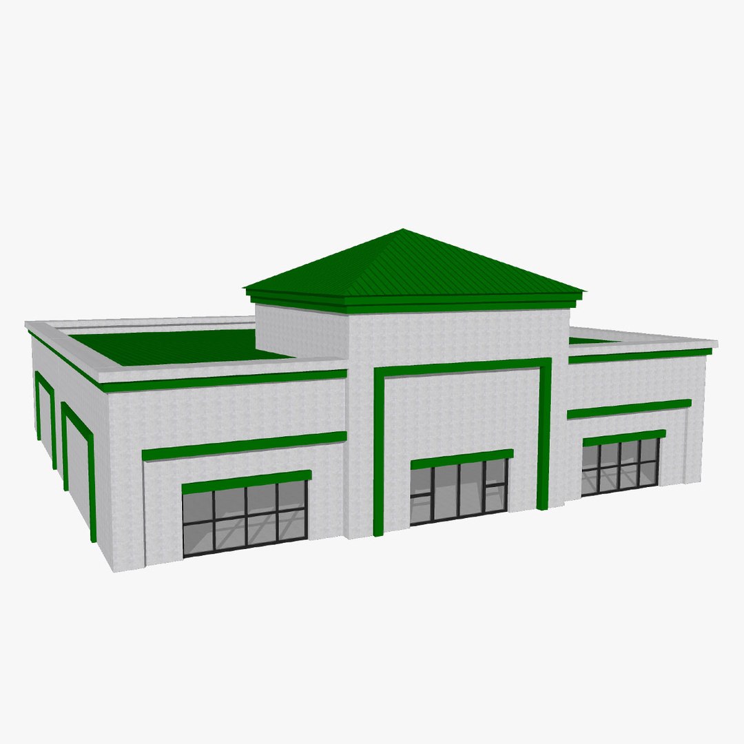 3D Shopping Mall model - TurboSquid 2038555
