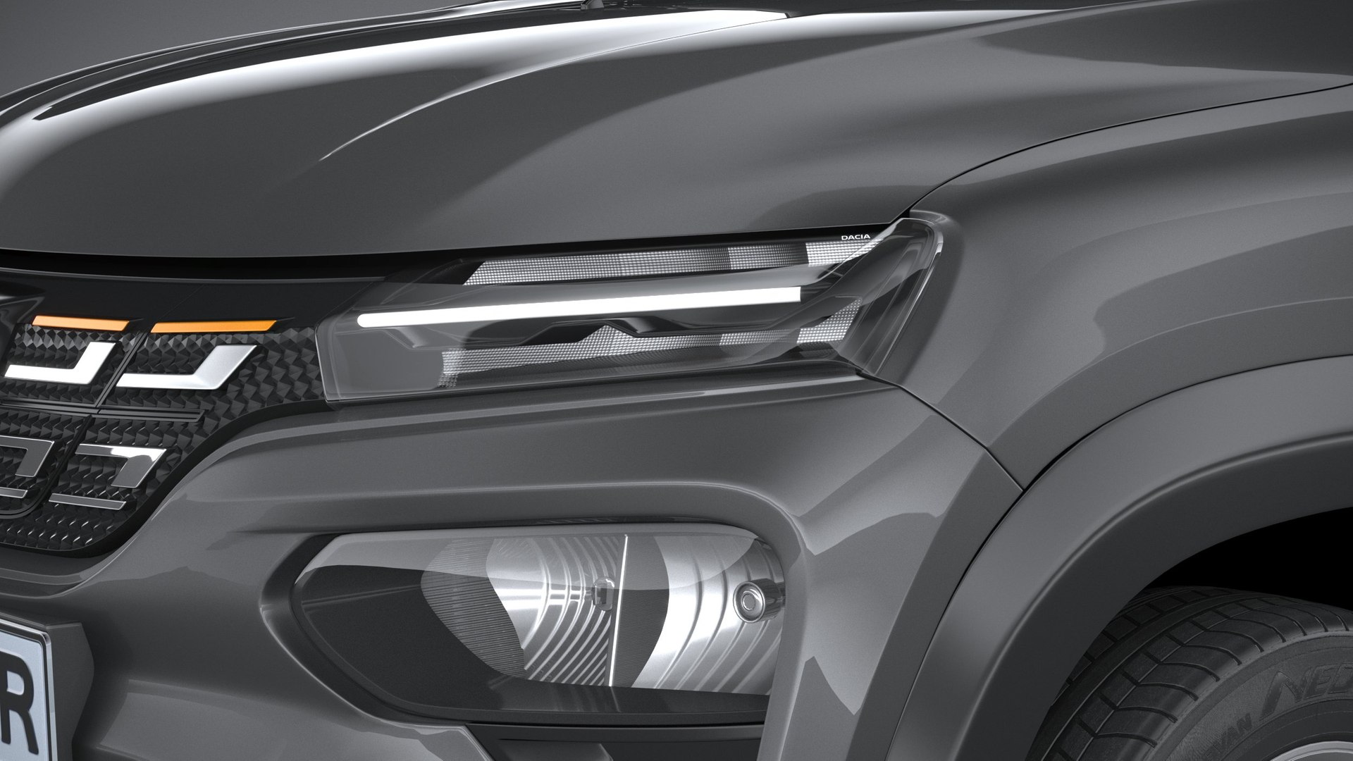 Dacia Spring 2022 3D Model - TurboSquid 2049974