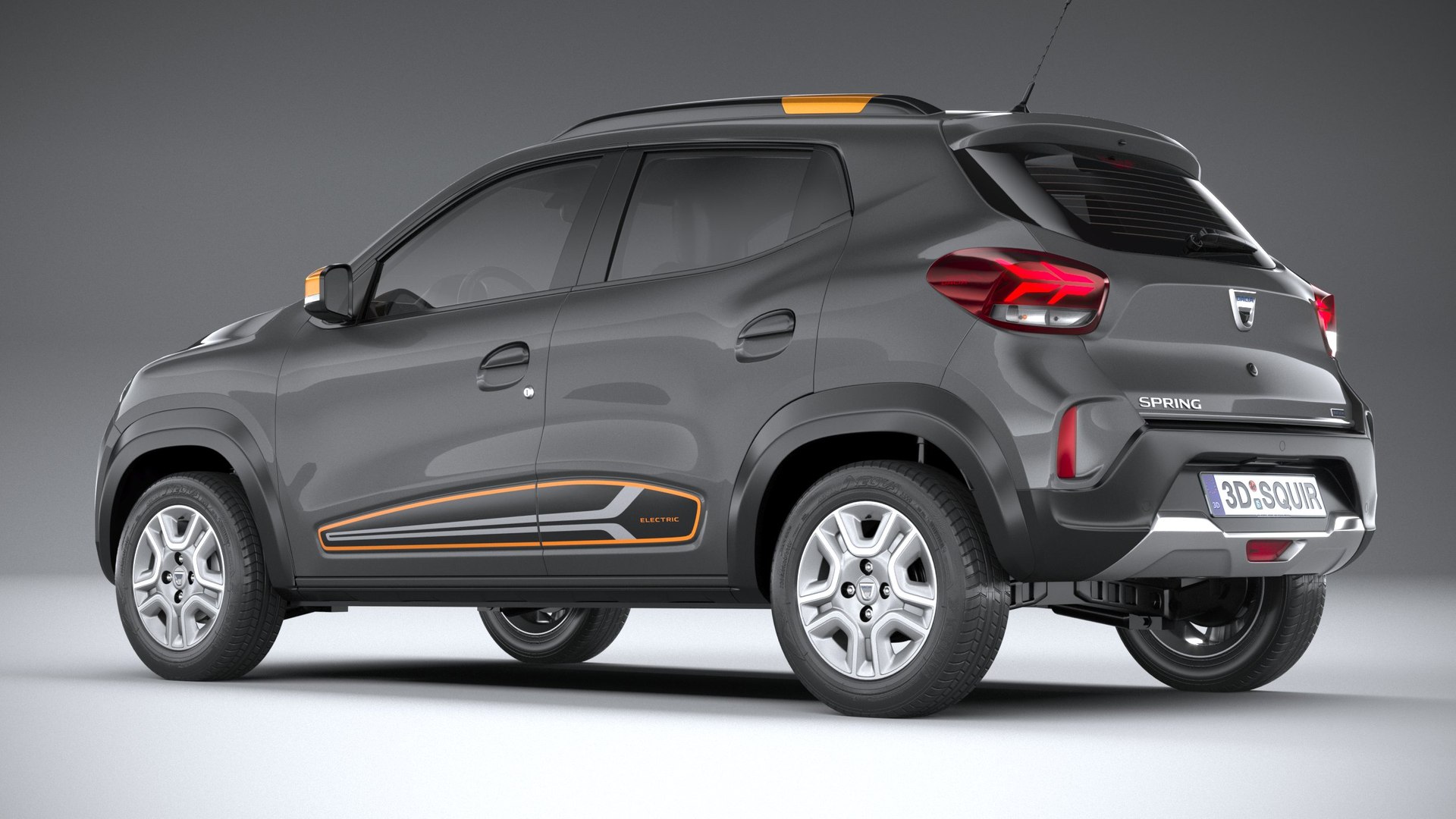 Dacia Spring 2022 3D Model - TurboSquid 2049974