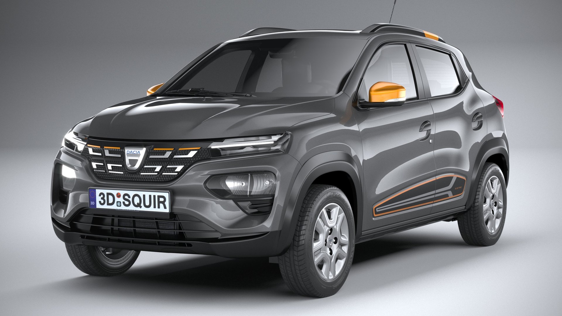 Dacia Spring 2022 3D Model - TurboSquid 2049974