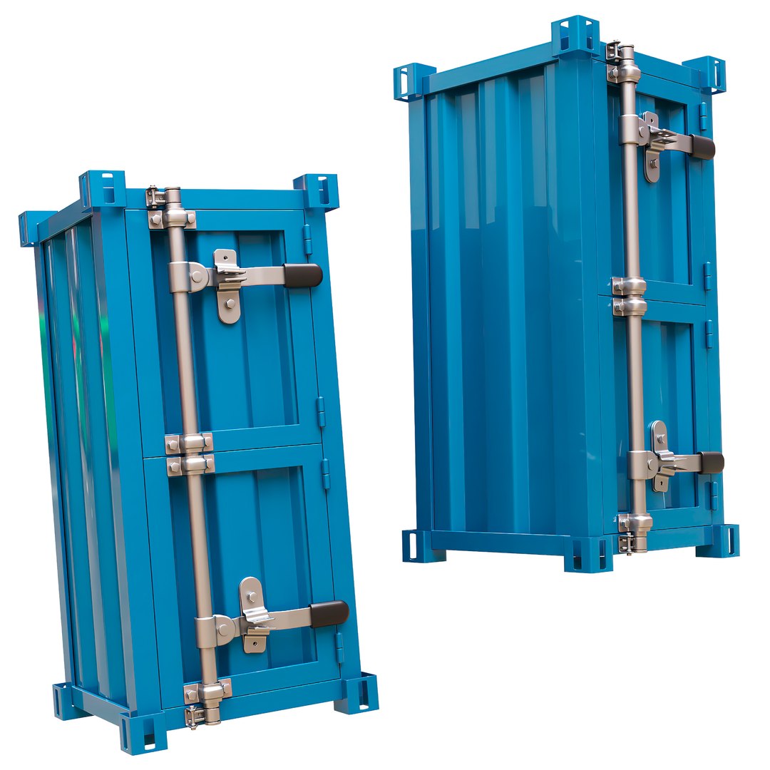 Free Safe container 3D model - TurboSquid 2107825