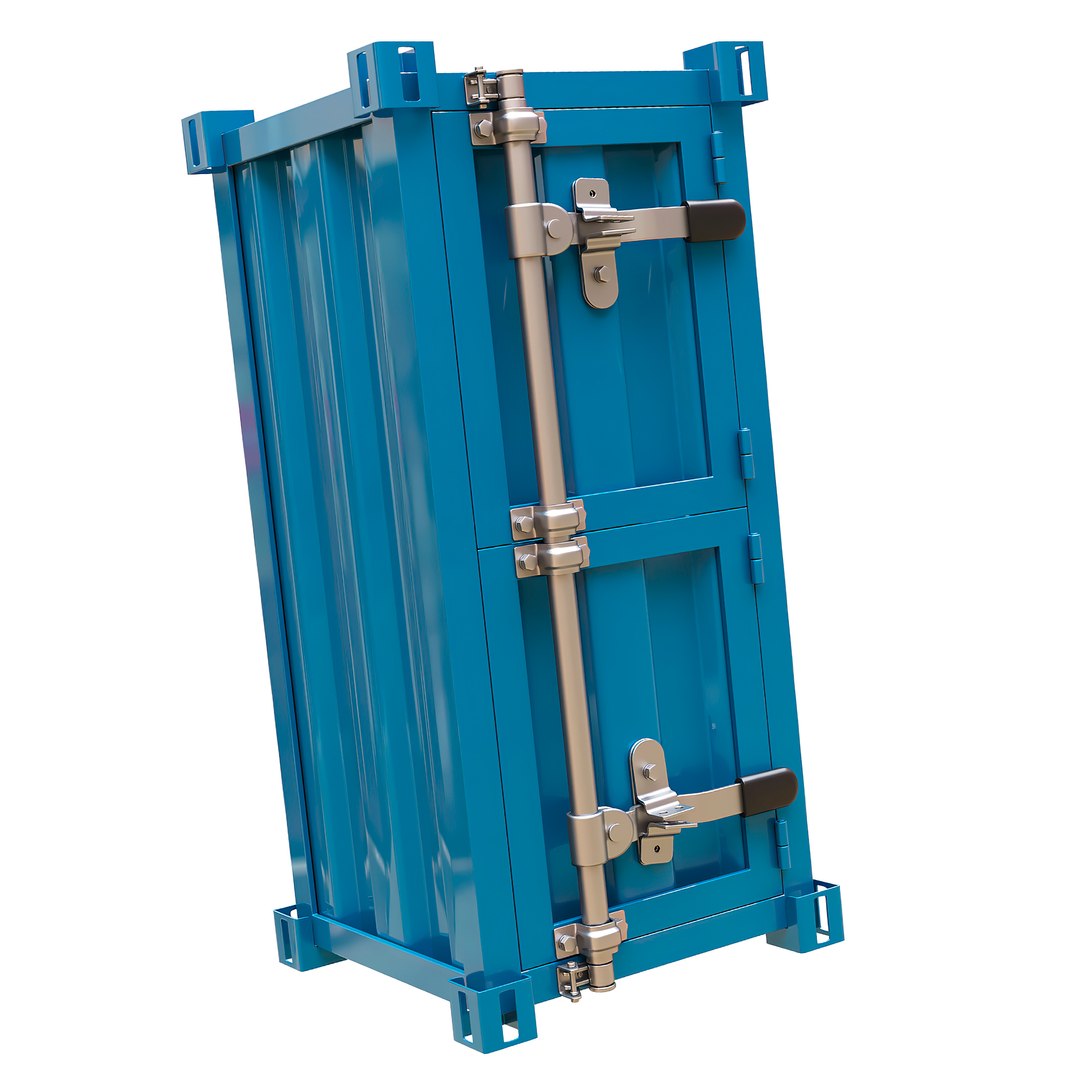 Free Safe container 3D model - TurboSquid 2107825