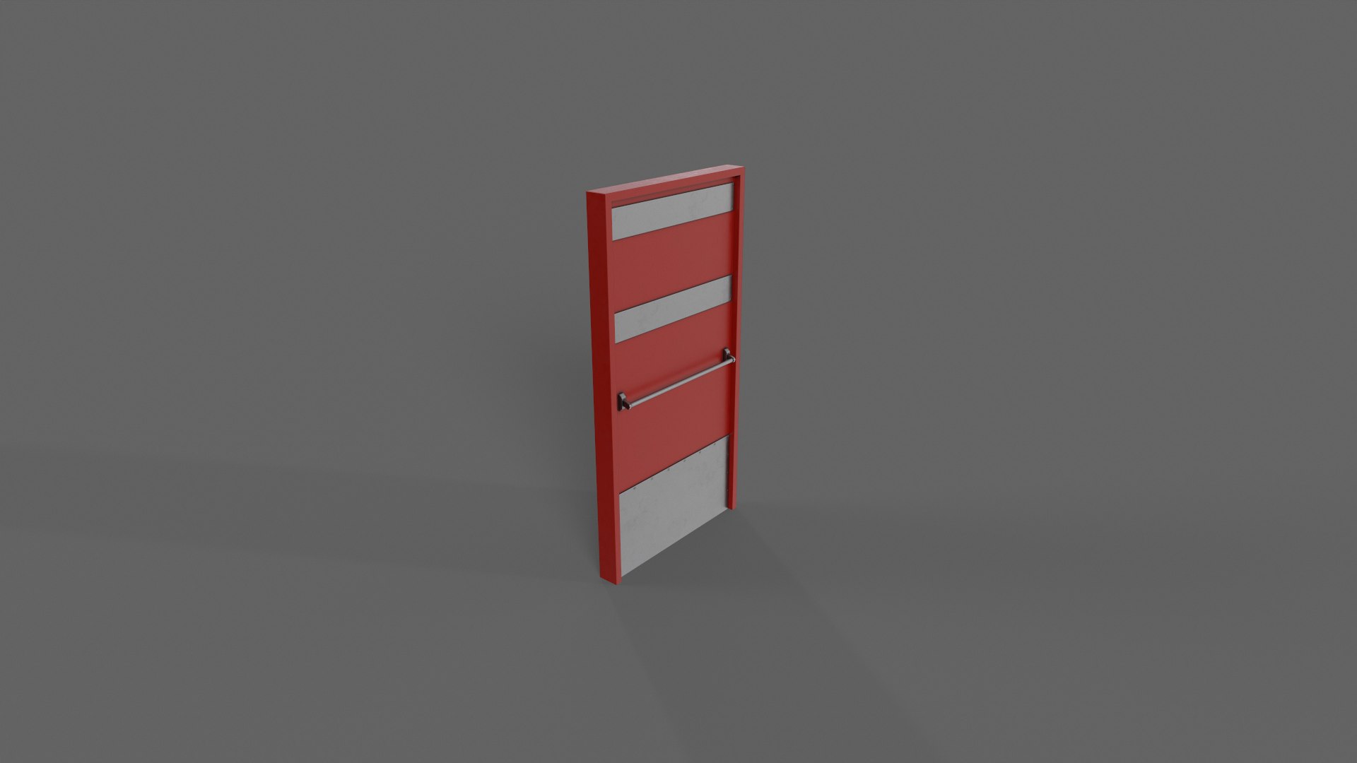 3D Model PBR Industrial Door B1 - TurboSquid 2279226