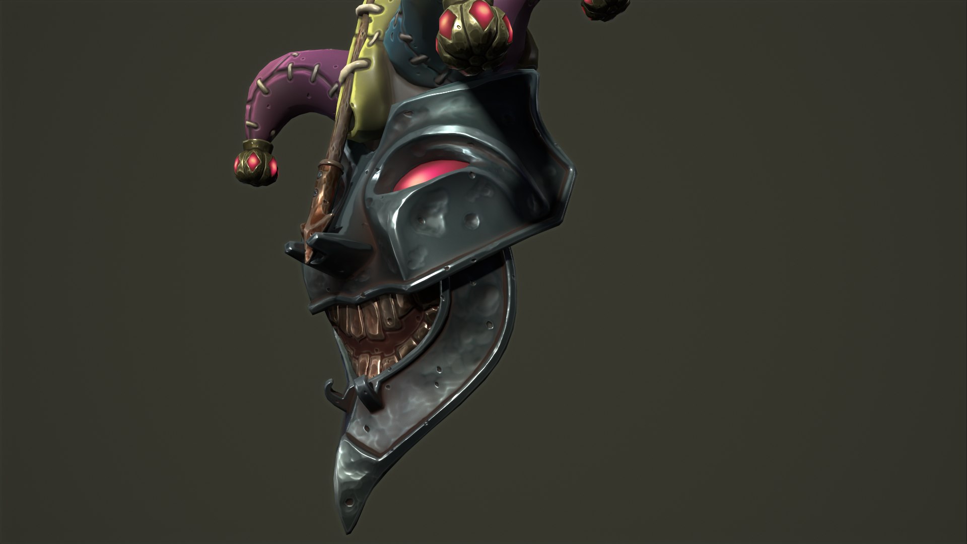 3D Jester Mask - TurboSquid 1892539
