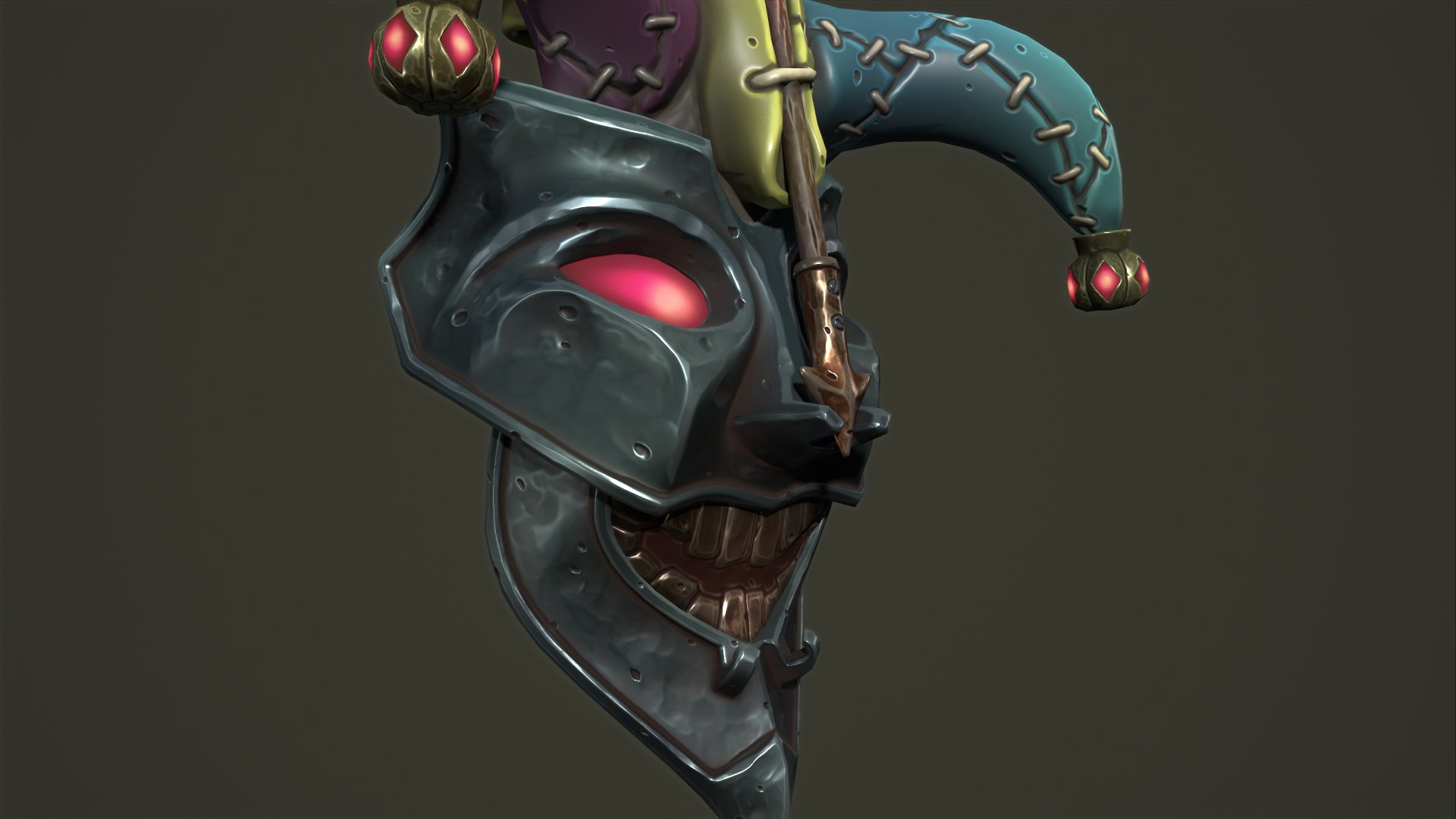 3D Jester Mask - TurboSquid 1892539