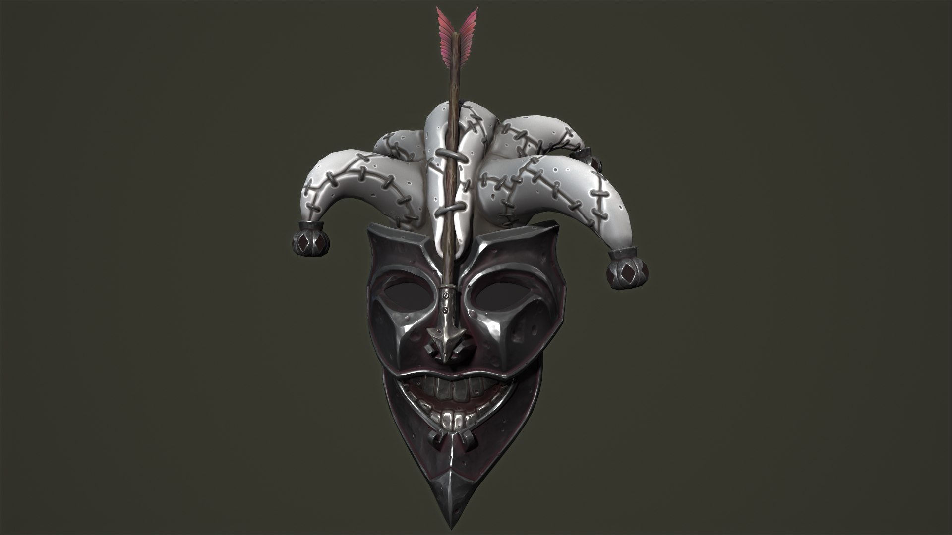 3D Jester Mask - TurboSquid 1892539