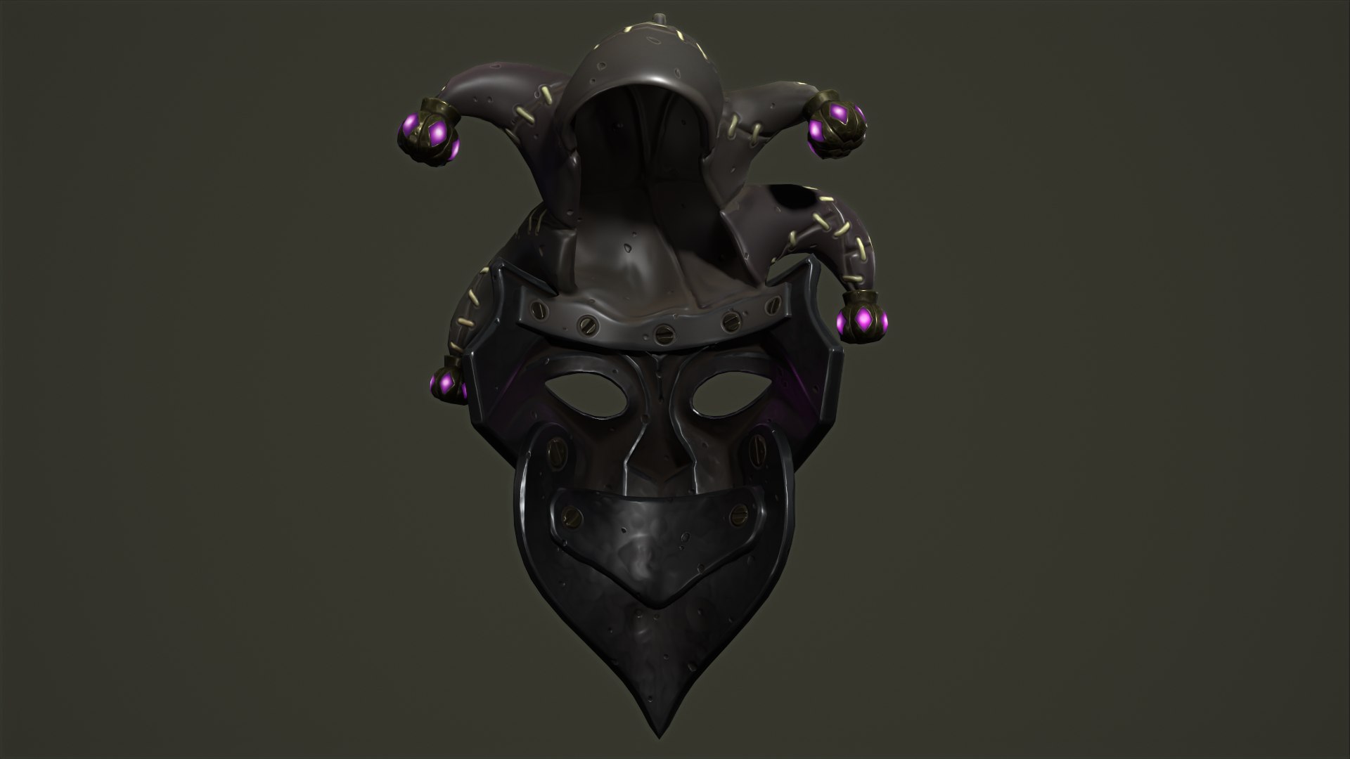 3D Jester mask - TurboSquid 1892539