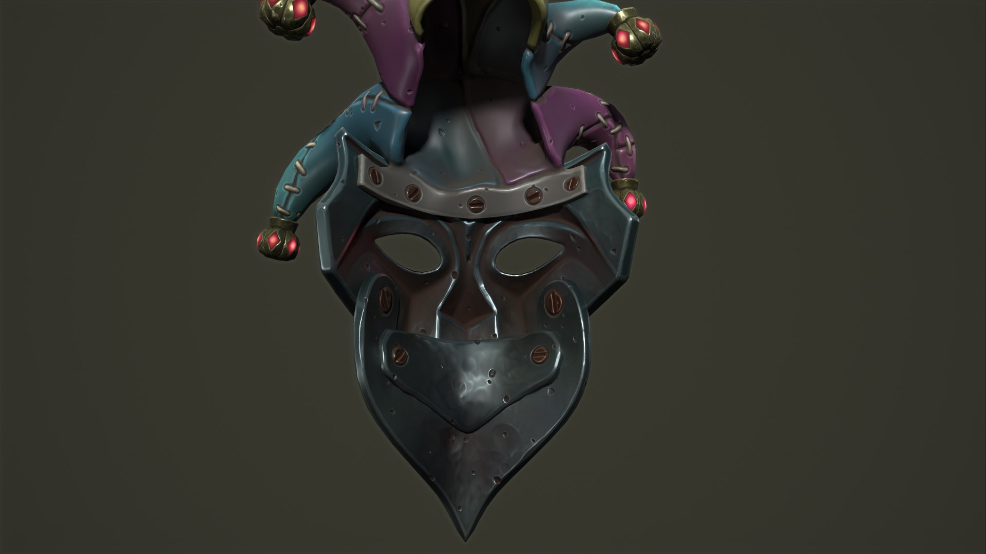 3D Jester Mask - TurboSquid 1892539