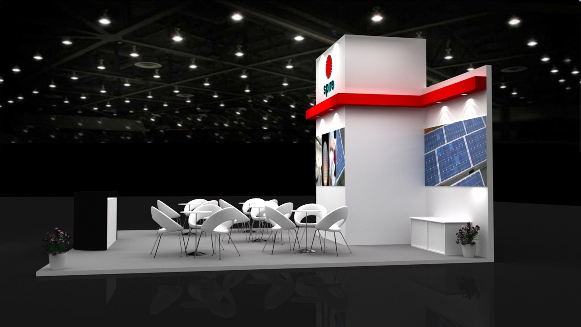 6x6- 3side Open Stand 3D Model - TurboSquid 1988359