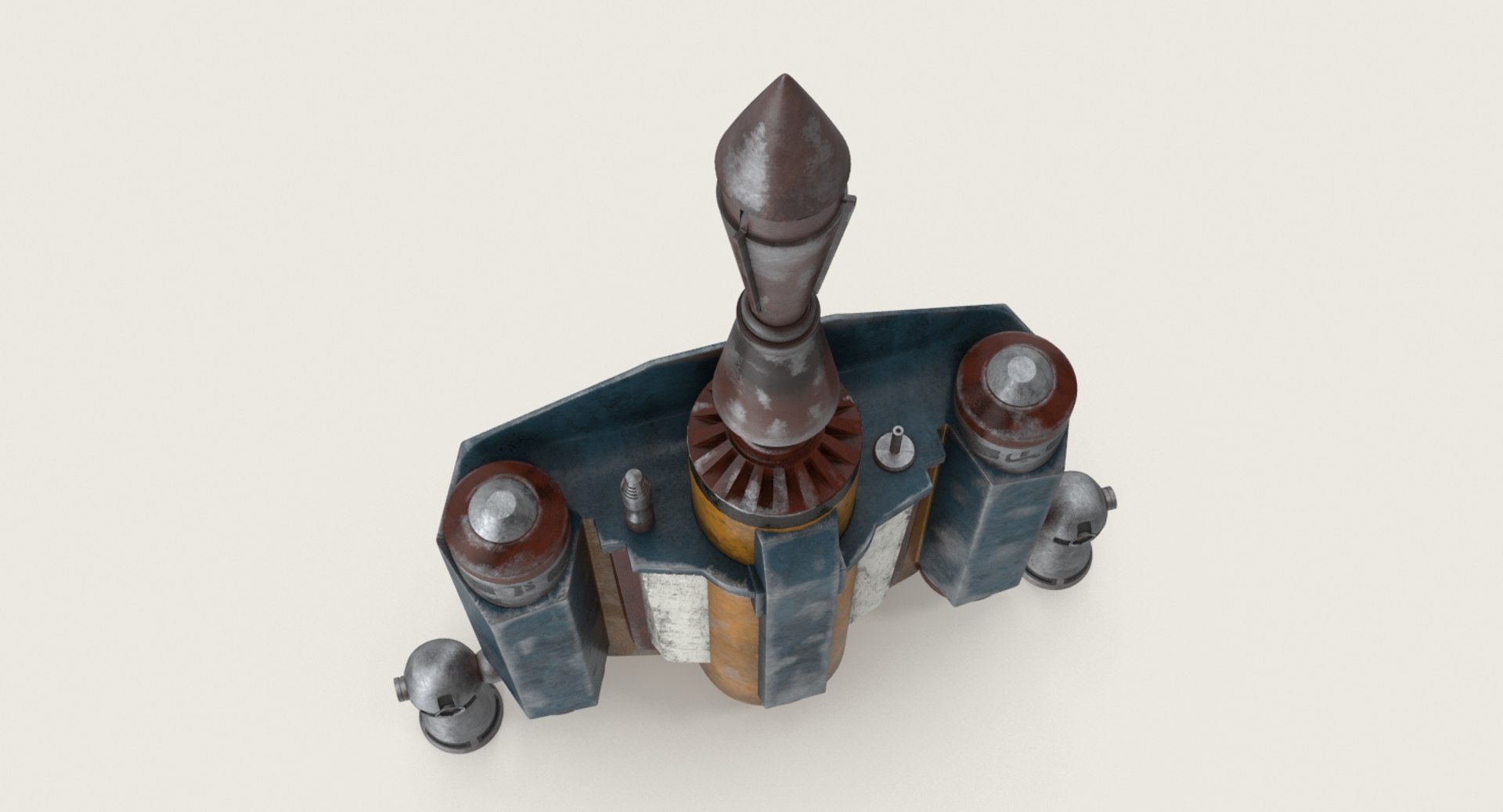 Boba Fett Jet Pack 3d Max