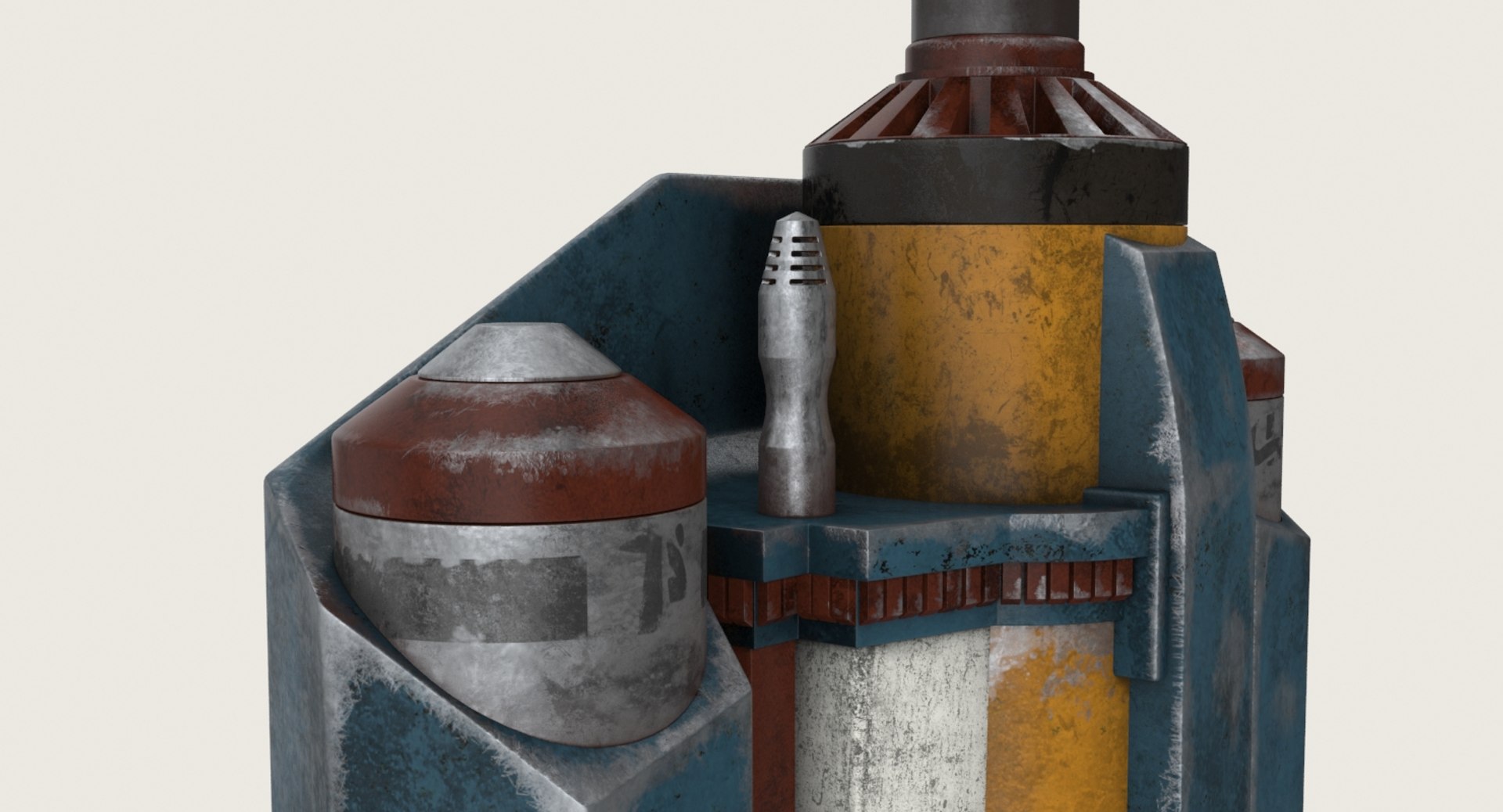 Boba Fett Jet Pack 3d Max