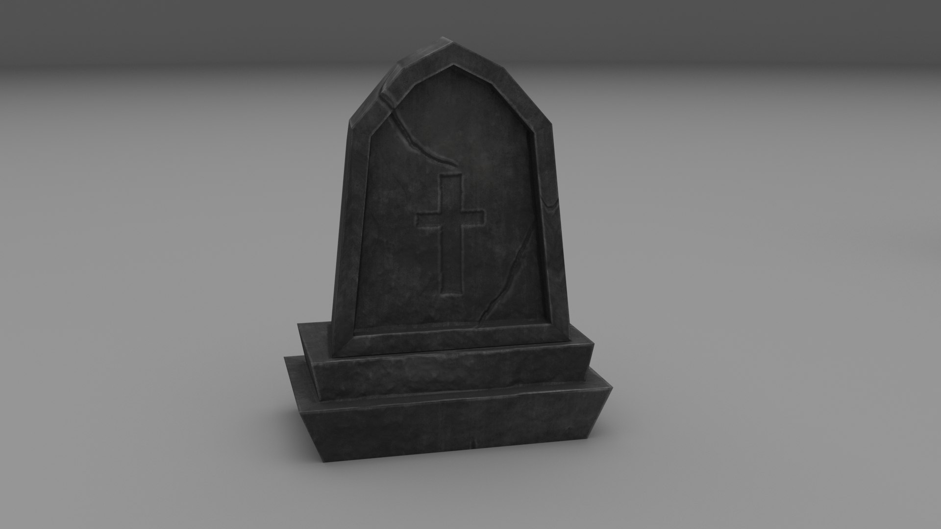 3D PBR TombStone Model - TurboSquid 2001730