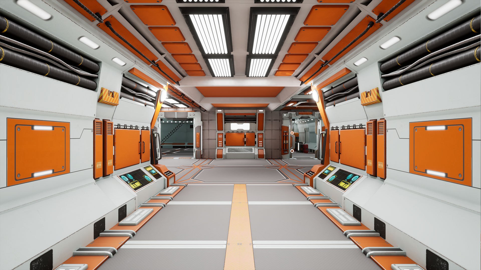 SciFi Modular Level 3D Model - TurboSquid 2136828