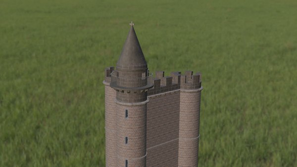modelo 3d Torre del Rey Alfred - TurboSquid 1693991