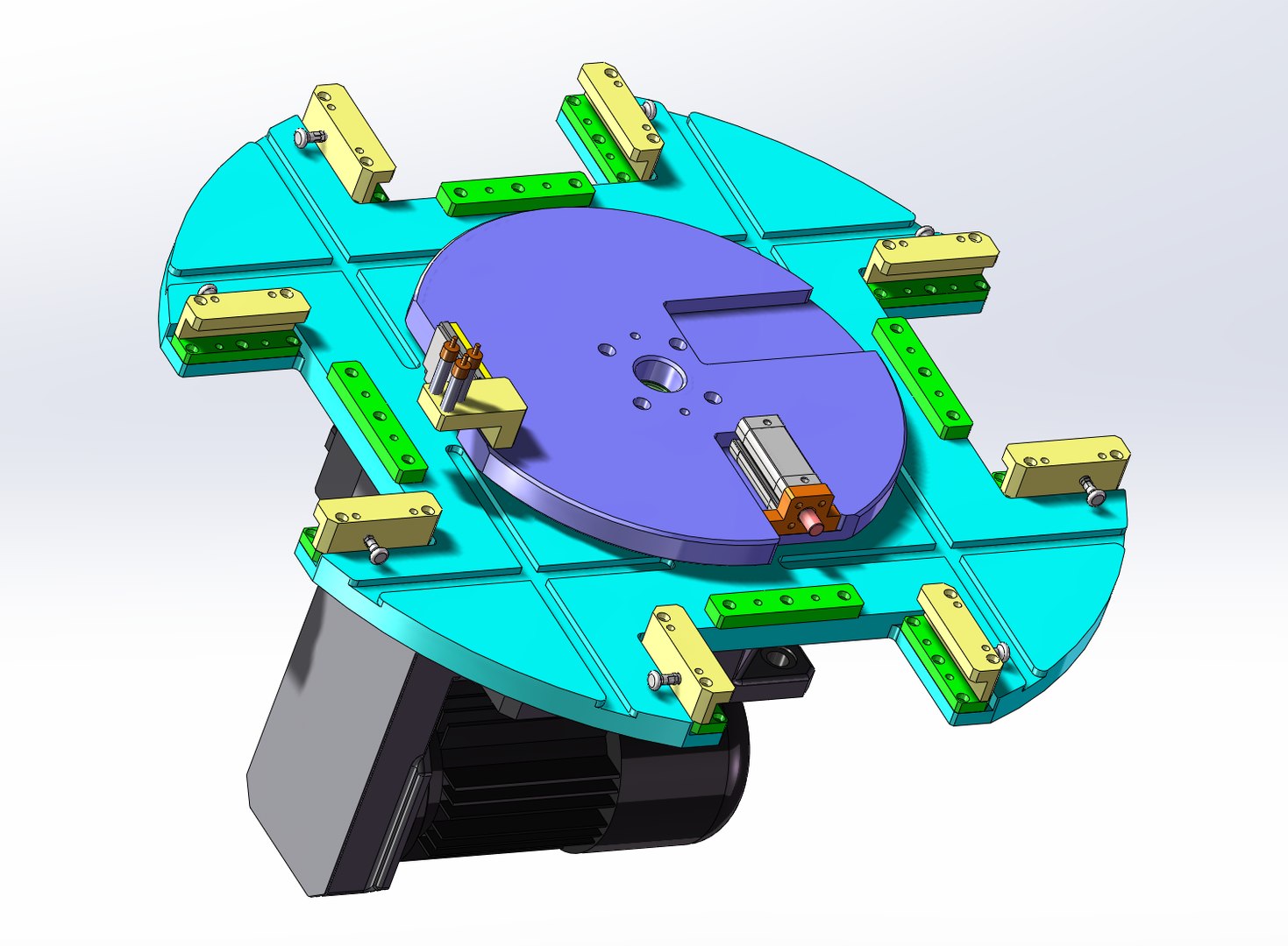 Dividing Plate Mechanism 3D Model - TurboSquid 1327749