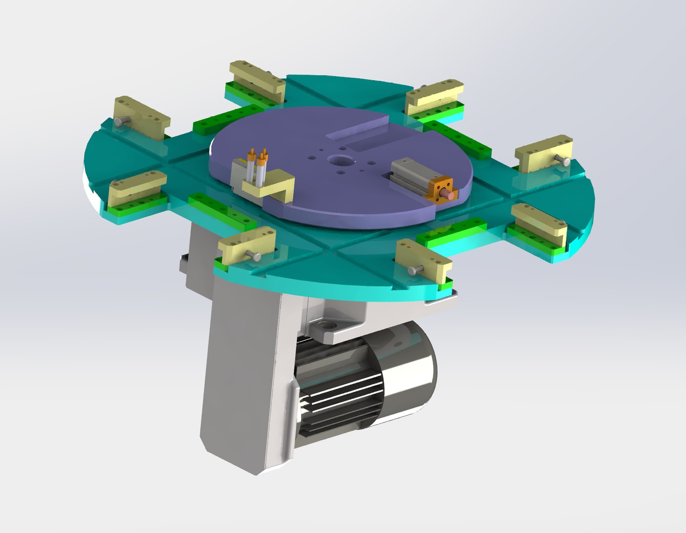 Dividing Plate Mechanism 3D Model - TurboSquid 1327749